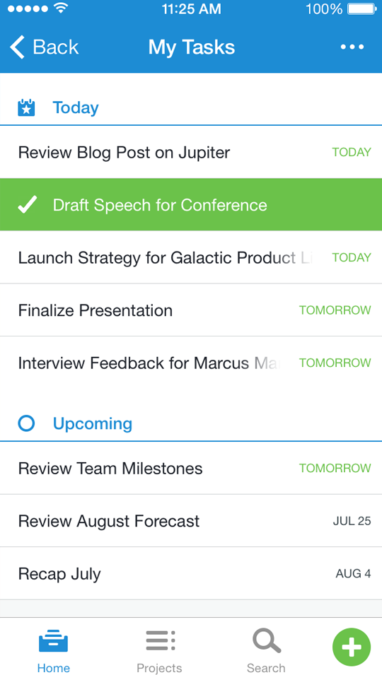 Asana Launches an All-New Native iOS App