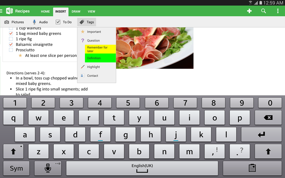 Microsoft Updates OneNote for Android with Support for Tablets