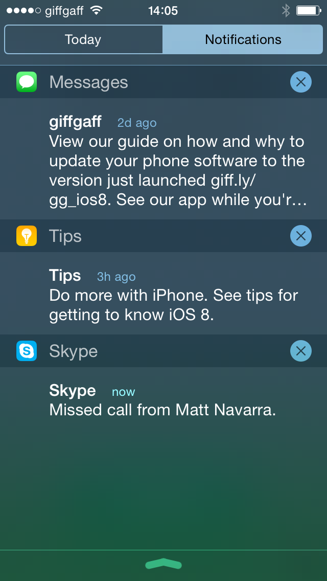 Skype Optimized for iOS 8 With Lock-Screen Notifications