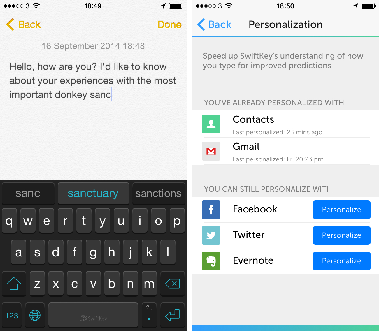 SwiftKey for iOS Review