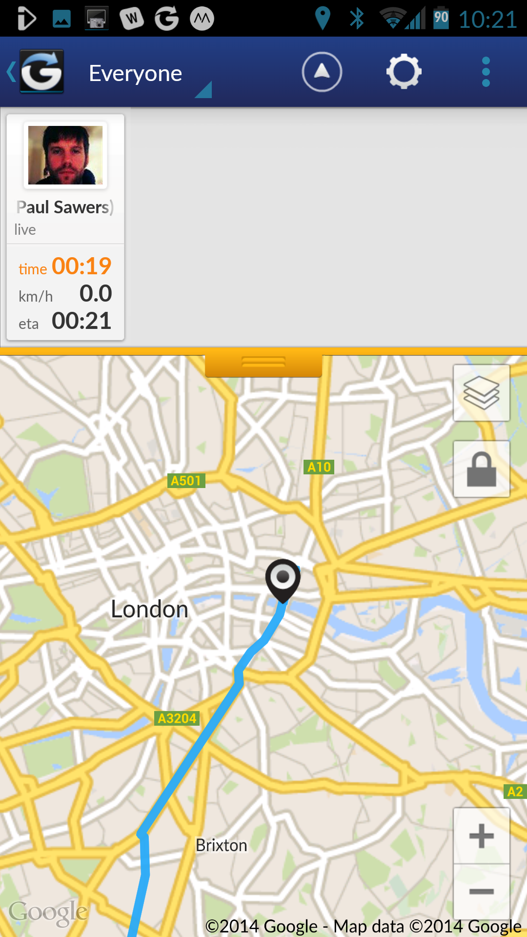 Glympse Keyboard: Share Your Location From Any App