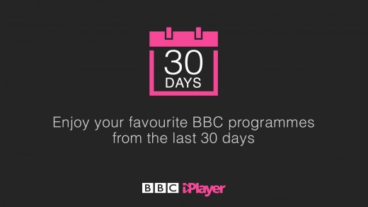 BBC iPlayer Now Has a 30-Day Catch-Up Window