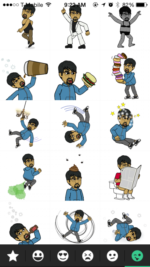 Bitstrips Releases an Emoji Sticker App