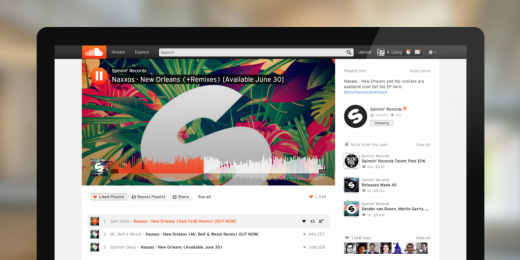 SoundCloud redesigns its Web interface to match its iOS and Android apps