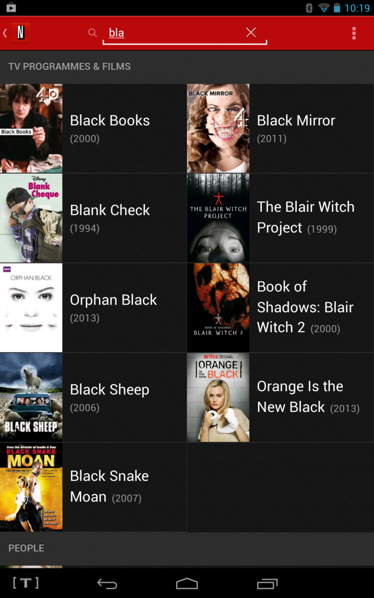 Netflix for iPhone Will Let You Search by Actor