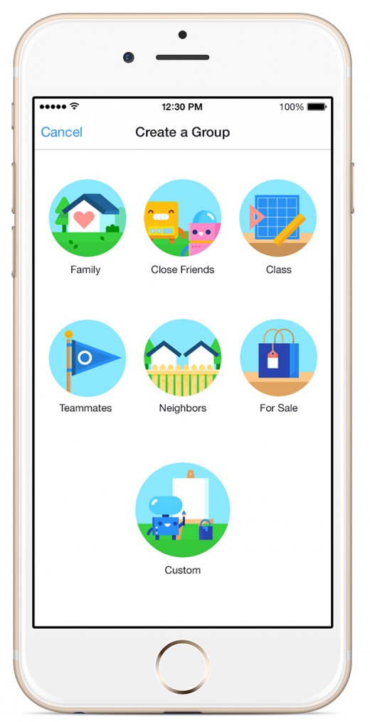 Facebook Launches Groups App
