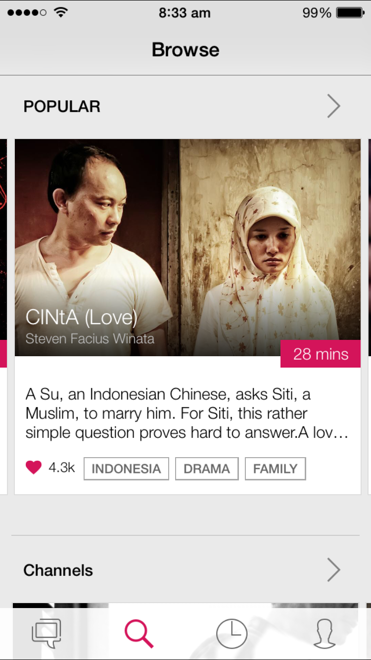 Viddsee Launches for iPhone: Short Films From Asia