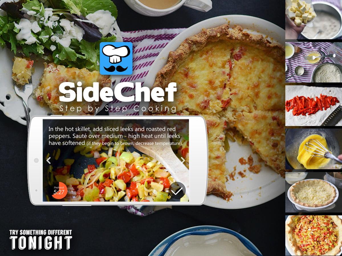 SideChef Cooking App Hits Android