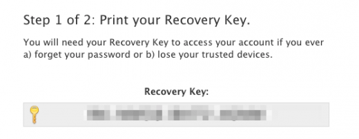 Here's How to Get a New Apple Recovery Key