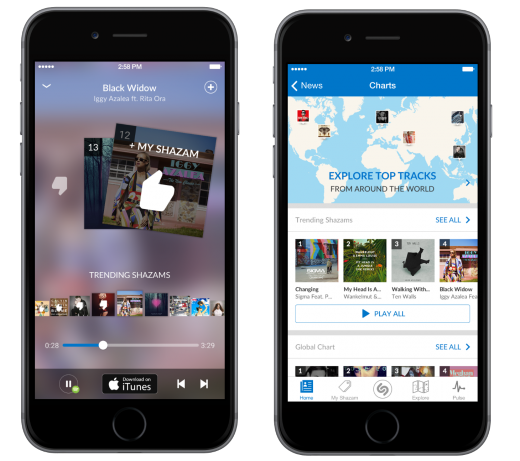 Shazam Mobile Update Brings In-app Music Player and Deeper Spotify ...