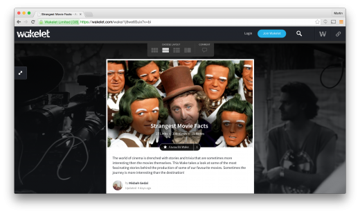 Wakelet: Content Curation that Looks Great