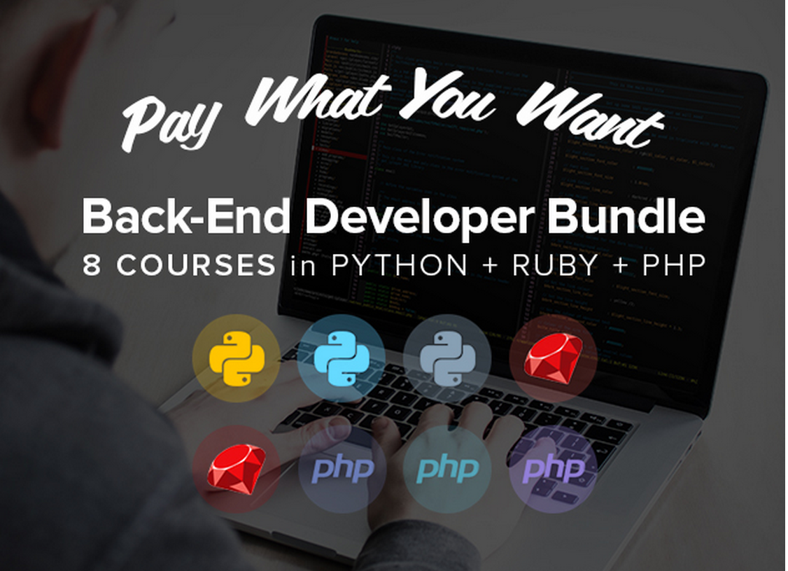 Pay What you Want for the Back-End Developer Bundle