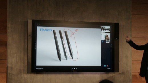 Microsoft Unveils Surface Hub Display For Teams