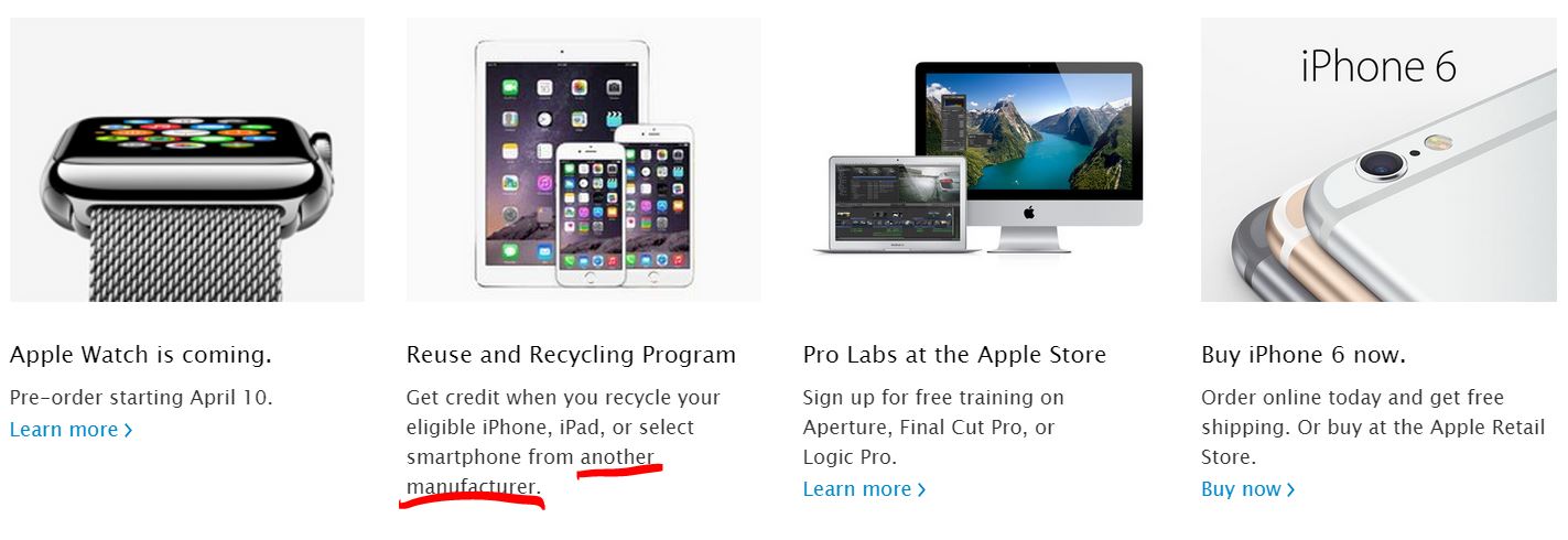 Apple Stores Now Lets You Trade-In Non-iOS Smartphones