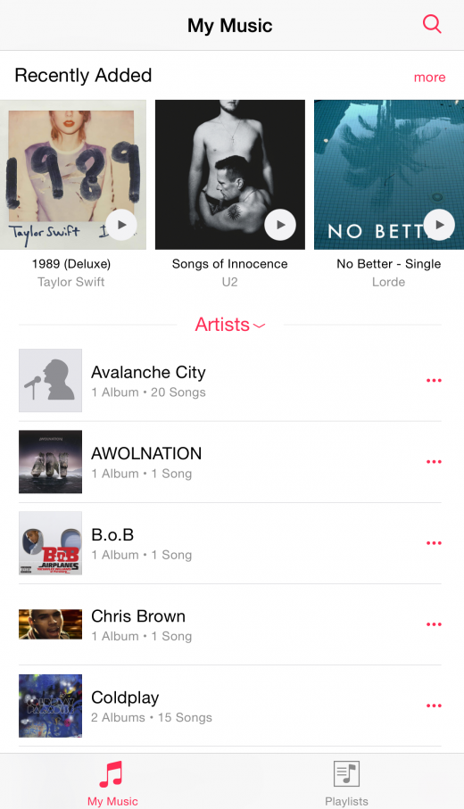 Here's Our First Look At Apple's New Music App In iOS 8.4