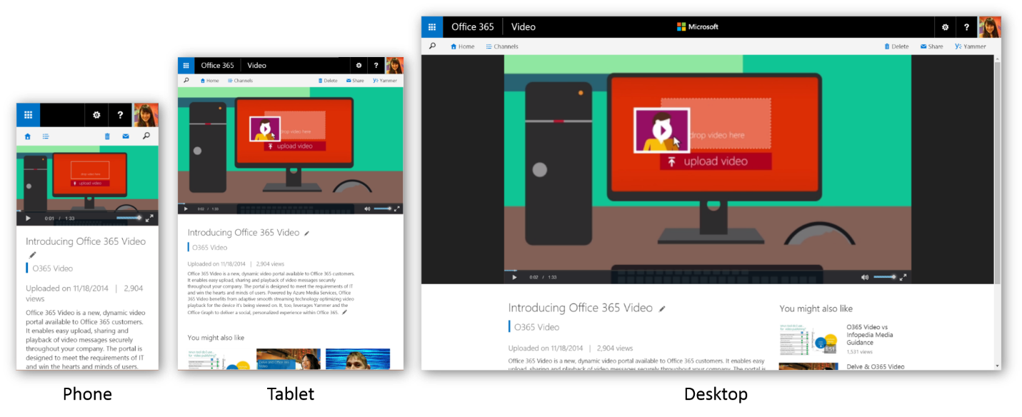 Microsoft Rolls Out Office 365 Video on Desktop and Mobile