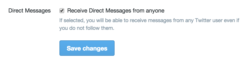 Twitter Now Lets Anyone Send You a Direct Message