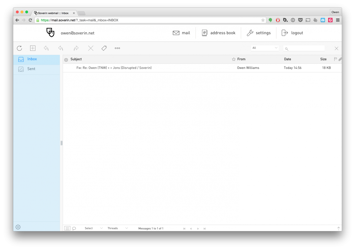 Soverin's Email Service Won't Sell Your Data