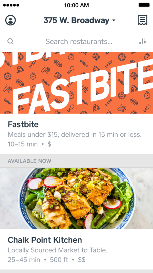 Square brings its 15-minute, $15 Fastbite food delivery service to NYC