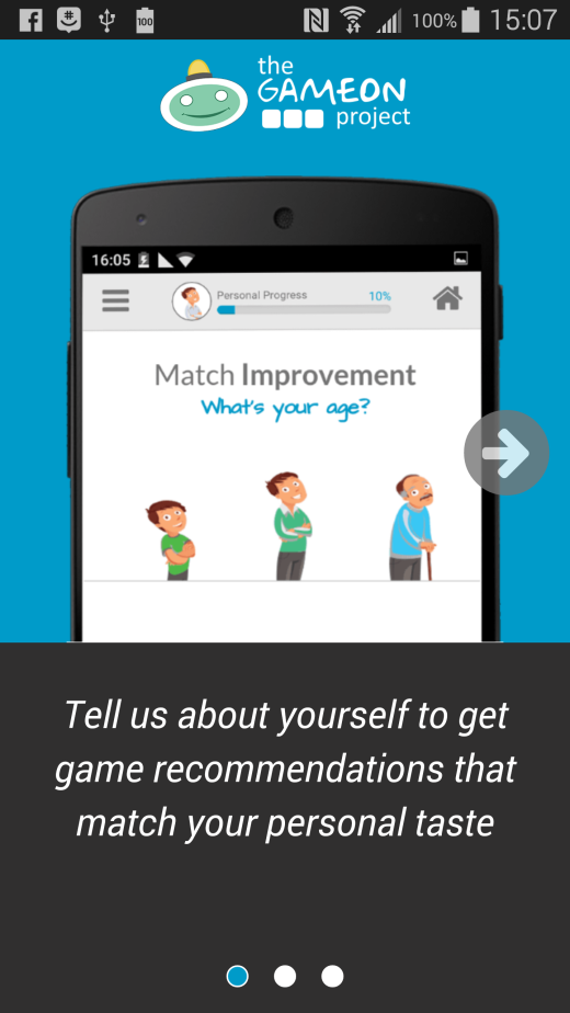The GameOn Project recommends Android games based on other games you like
