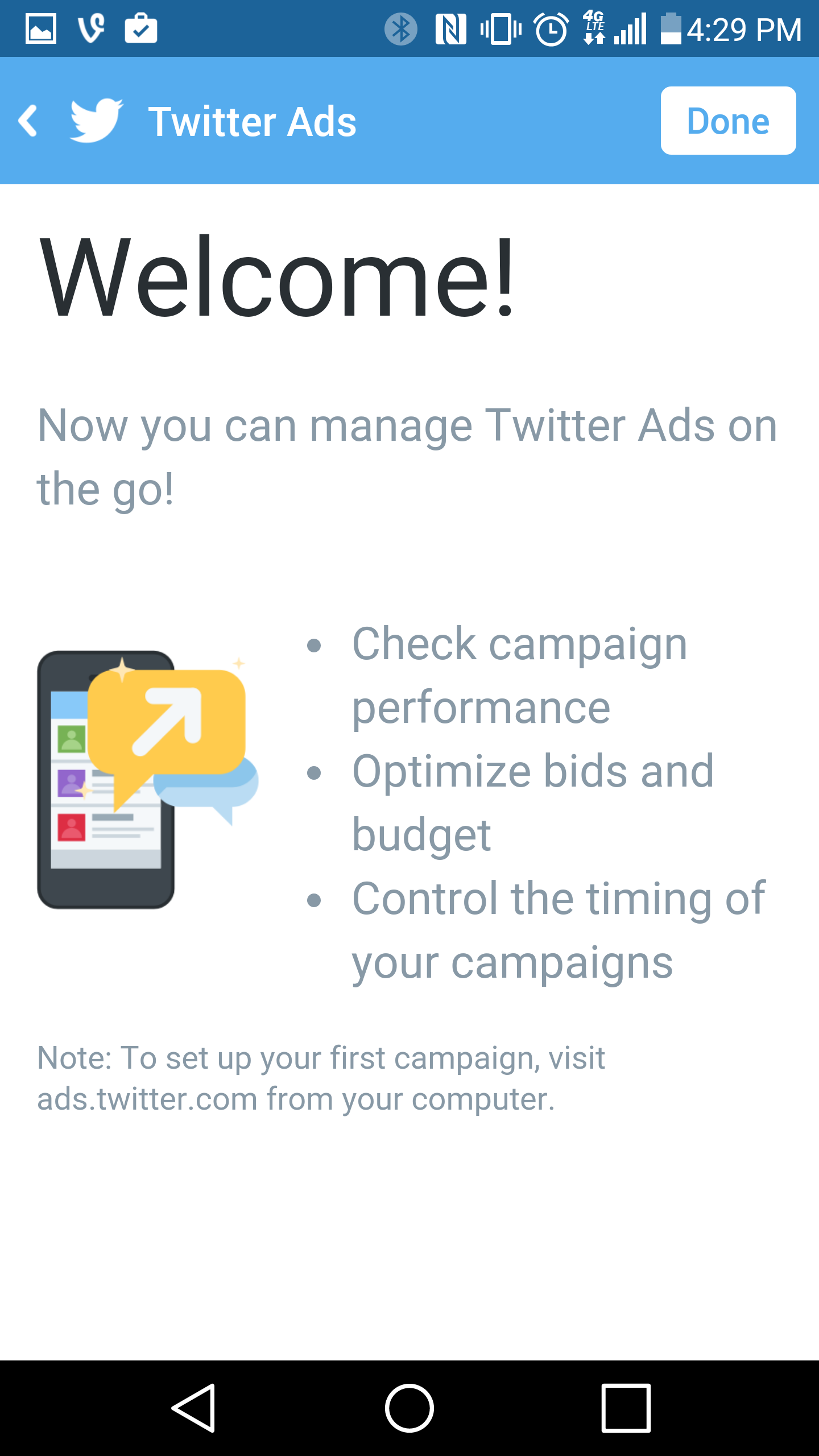 Twitter is testing an ad campaign manager for Android and iOS [Updated]