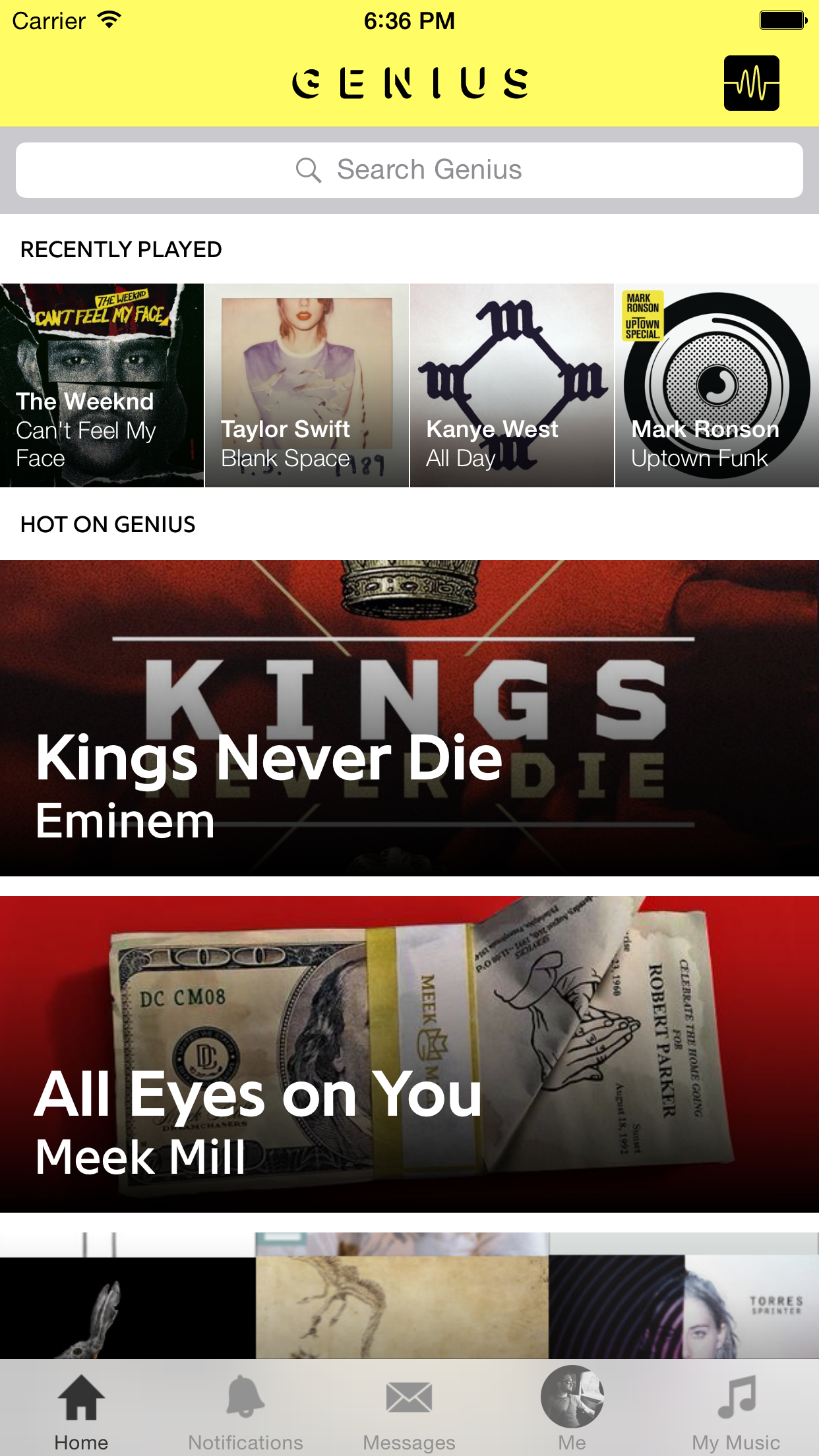 Genius for Android will stop you singing the wrong words