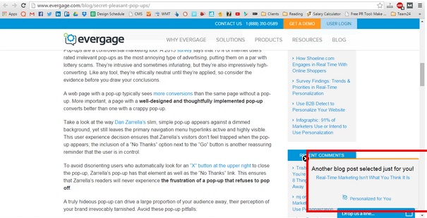 The good, the bad and the ugly of pop-up ads