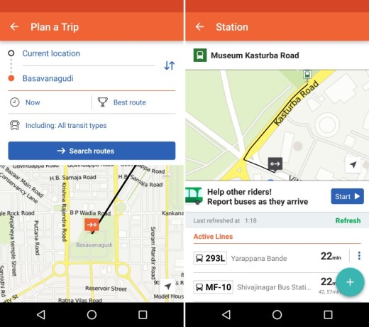 Moovit launches its public transit mapping service in Bangalore