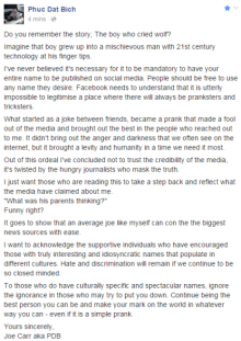 Phuc Dat Bich’s viral Facebook story is a phucking hoax