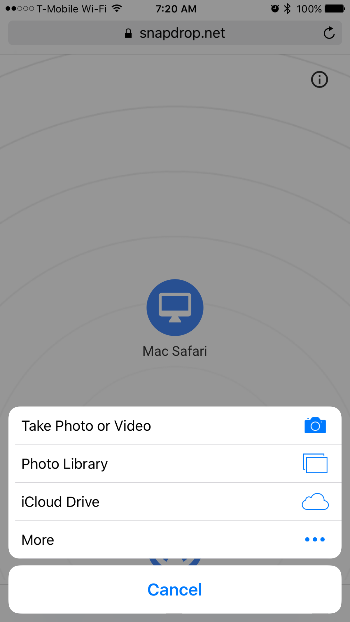 Snapdrop is a handy Web-based replacement for Apple’s fiddly AirDrop ...