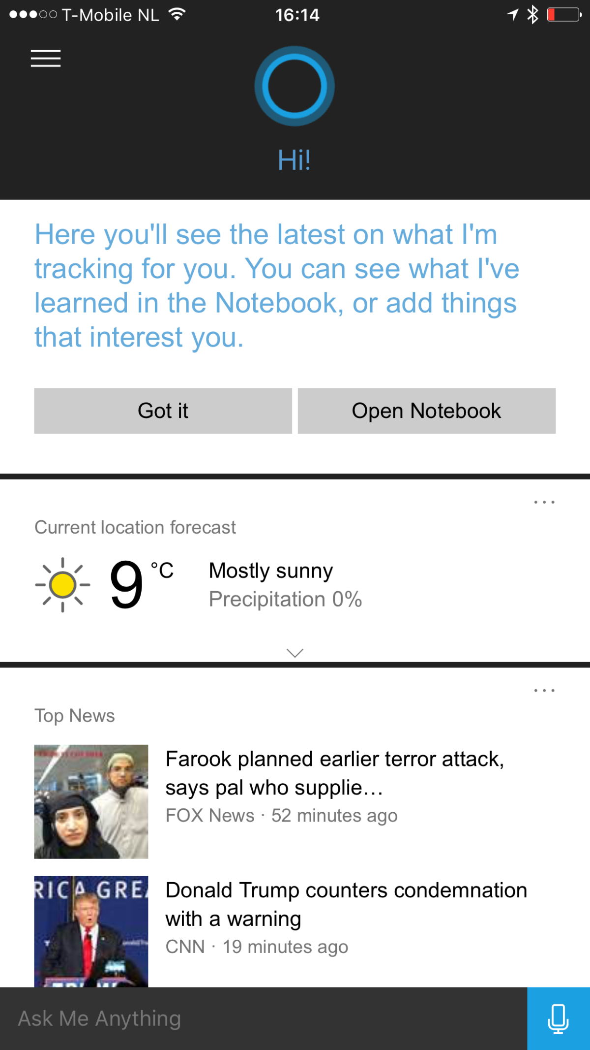 Get Microsoft's Cortana assistant on iOS or Android now