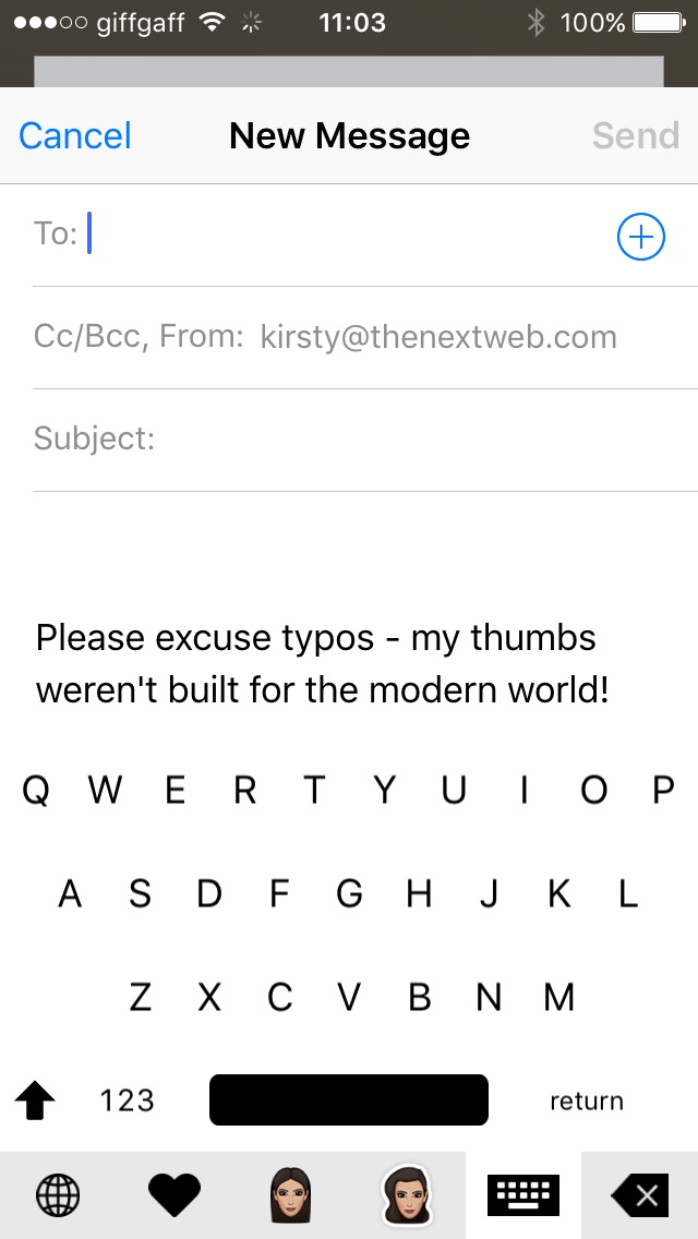 Kimoji is an app that lets Kim Kardashian’s ass do all the talking
