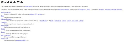 The world's first website is 25 years old today