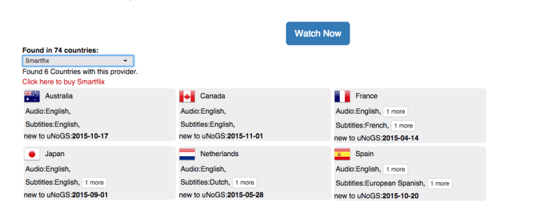 This tool helps you search the entire global Netflix library