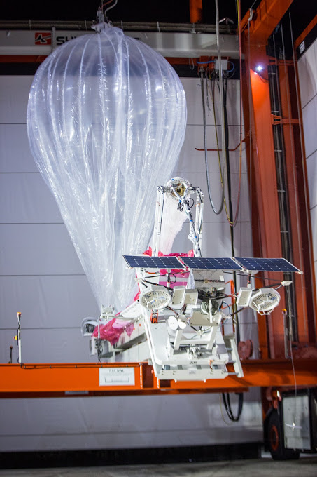 Here’s how Google gets a tennis court-sized Loon balloon into the air