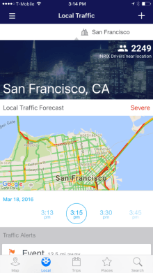 Newly redesigned ‘INRIX Traffic’ app is the perfect marriage of GPS and ...