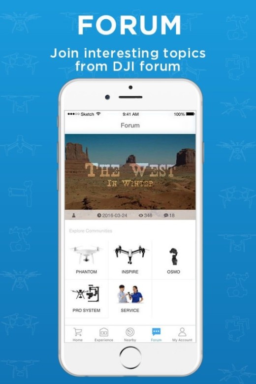 DJI's new app helps drone pilots meet up