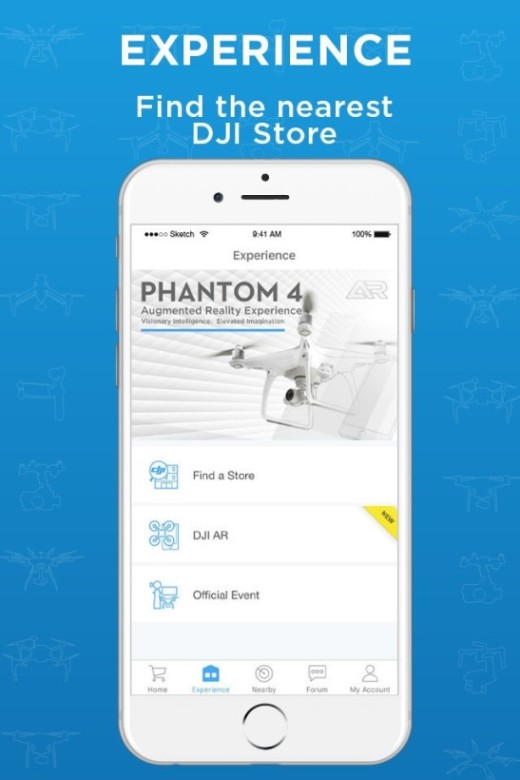 DJI's new app helps drone pilots meet up