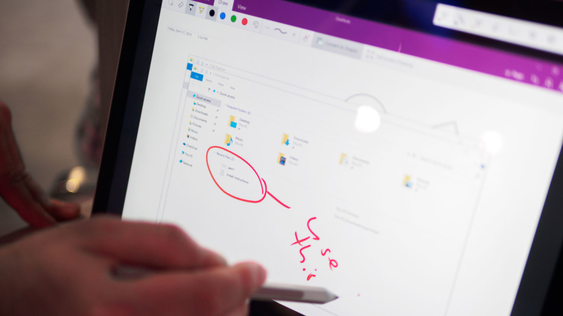 Microsoft wants to make the stylus cool again with Windows Ink