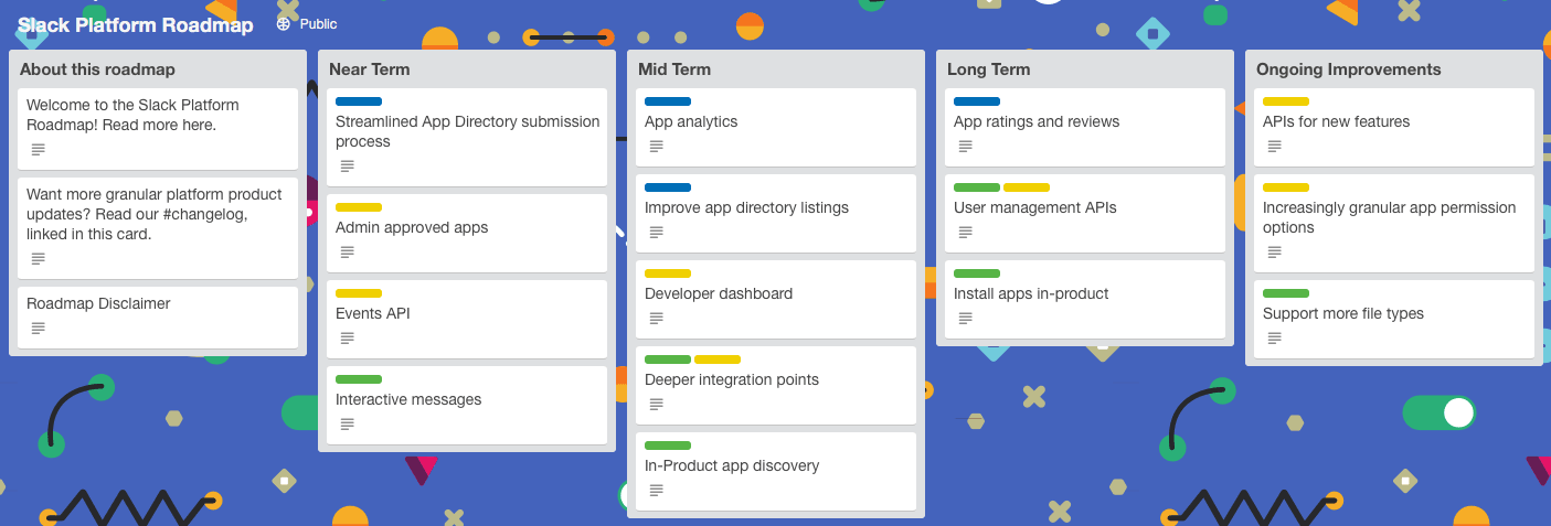 Slack's roadmap is now open for everyone to see