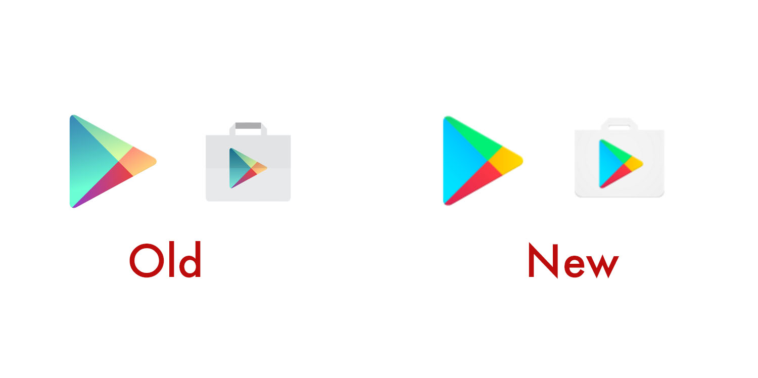 New Google Play Logo