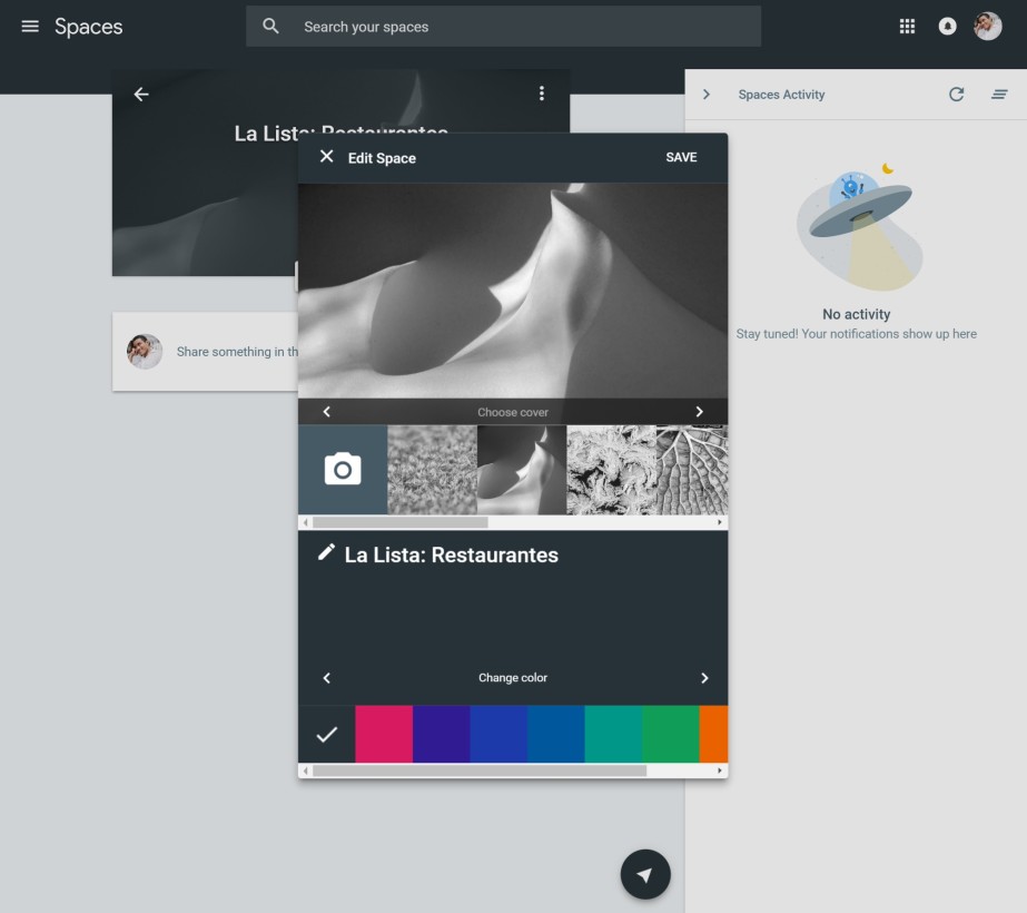Everything you need to know about Google's Spaces chat app