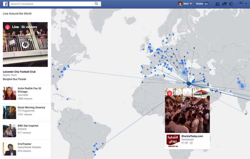 Facebook's map is the best way to discover live video streams