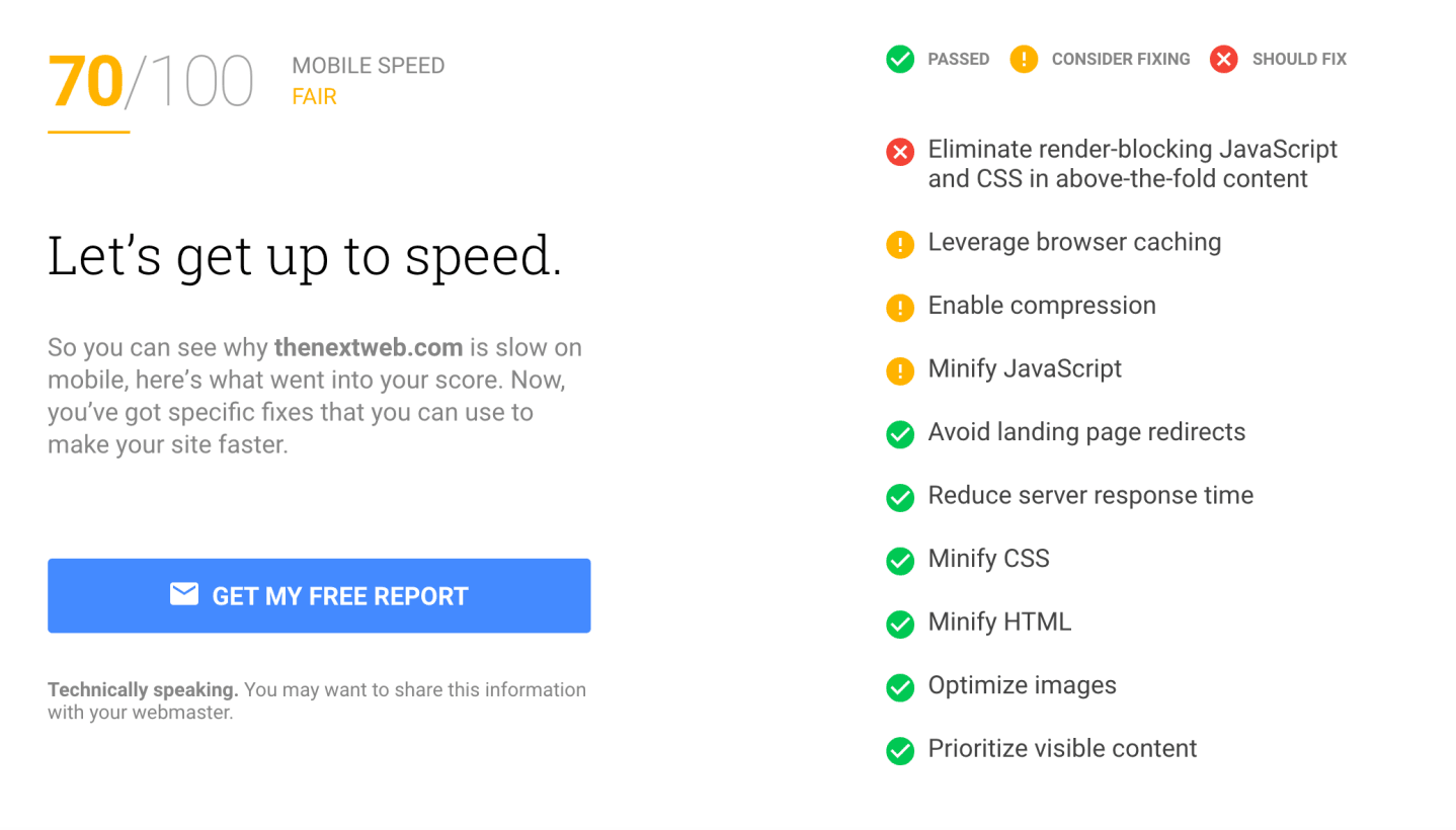 Google’s new tool helps test your website’s speed and mobile-friendliness