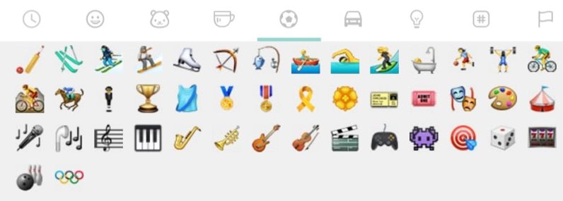 WhatsApp has a hidden Olympics emoji