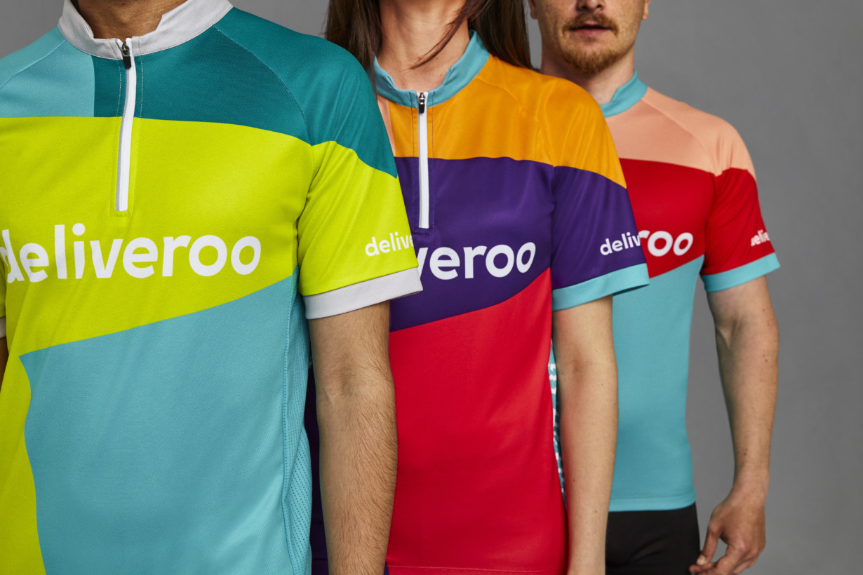Deliveroo undergoes a colorful rebrand