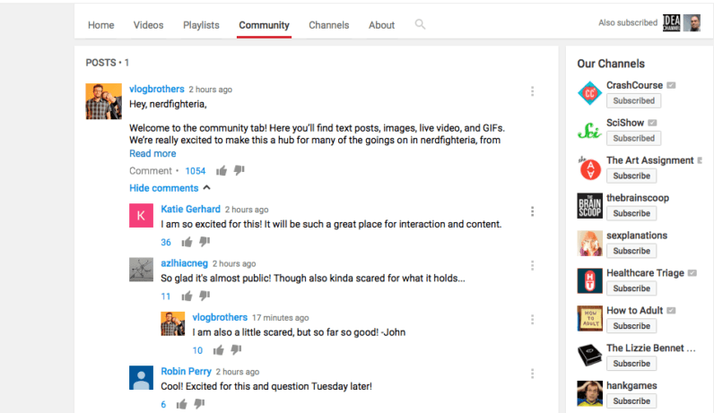YouTube launches its new social network, and it doesn’t suck