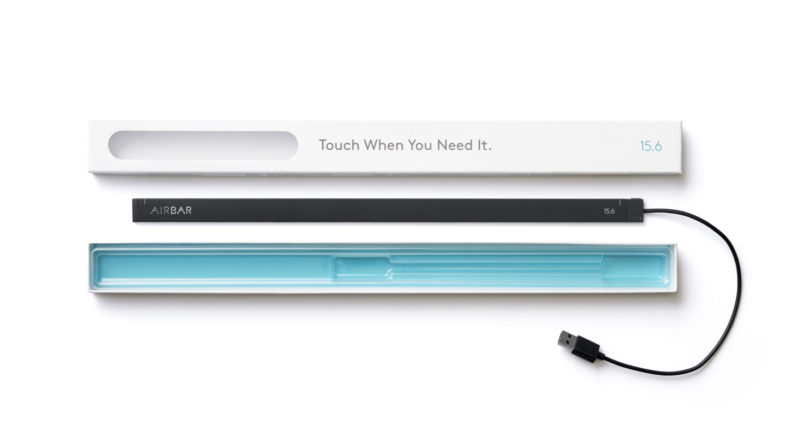 AirBar adds touchscreen and gesture control to non-touch PCs