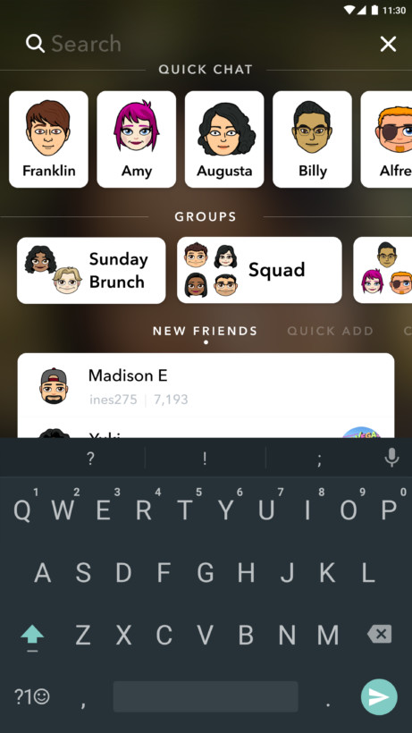 Snapchat reveals major redesign and new universal search feature