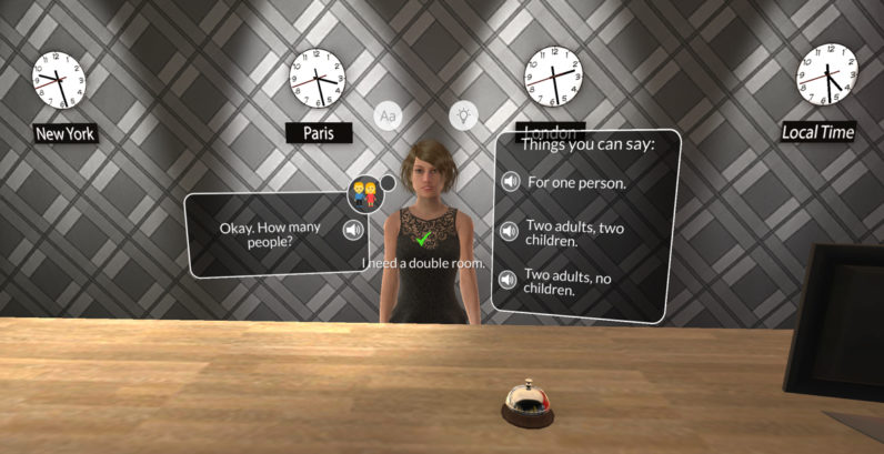 Mondly’s VR language-learning app is the closest thing to actual immersion